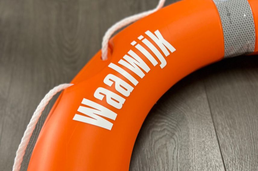 Reddingsboei sticker - Bootstickeronline.nl - Voor al je boot stickers