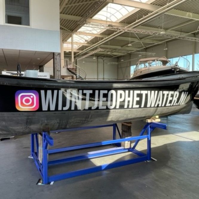 Boot sticker eigen logo - Bootstickeronline.nl - Voor al je boot stickers
