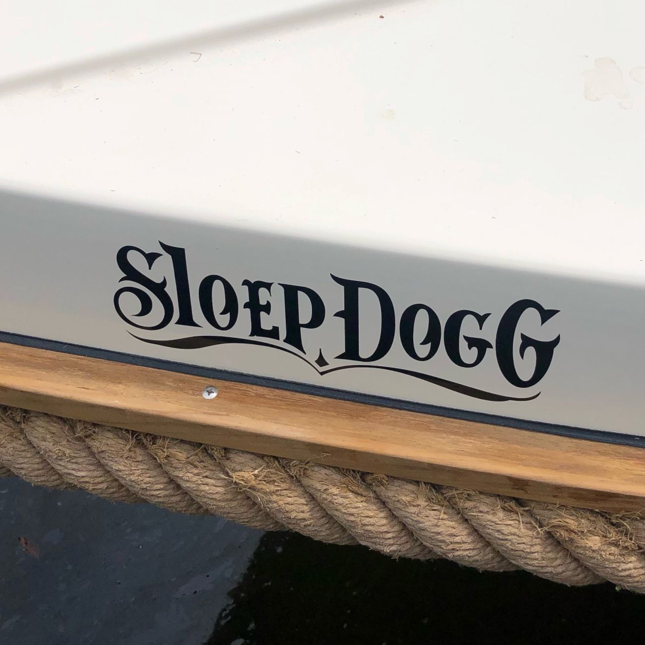Boot sticker eigen logo - Bootstickeronline.nl - Voor al je boot stickers